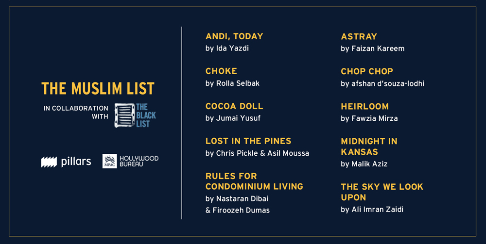 The Black List, Muslim Public Affairs Council, And Pillars Fund Unveil ...